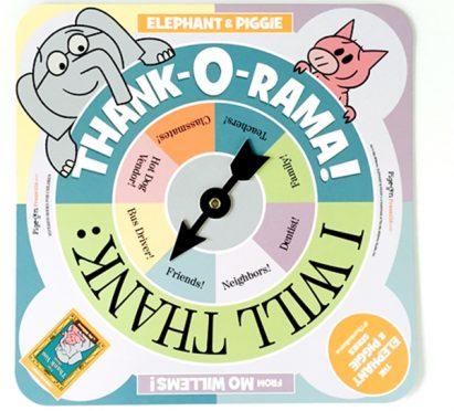 Elephant & Piggie The Thank You Book, Mo Willems Thankorama Fun, & A ...